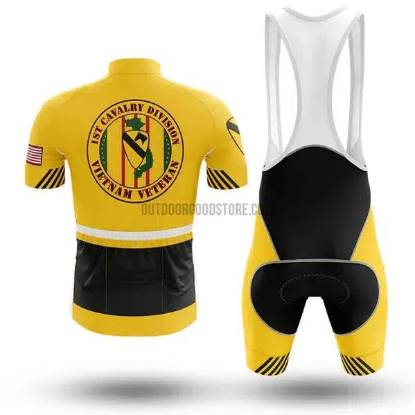 1st Cavalry Vietnam Veteran Military Cycling Jersey Kit – Outdoor Good ...