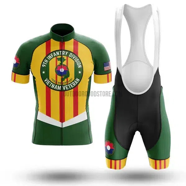 9th Infantry Division Vietnam Veteran Military Cycling Jersey Kit ...