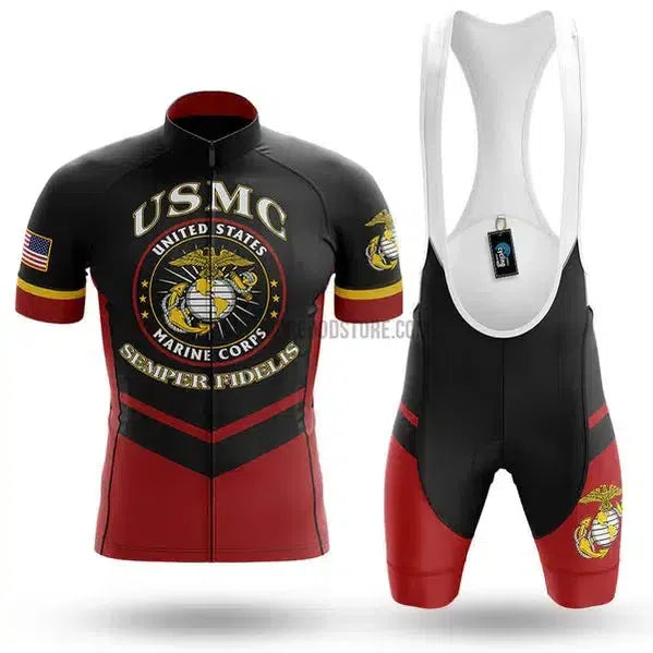 U.S Marine Corps V3 Military Cycling Jersey Kit – Outdoor Good Store