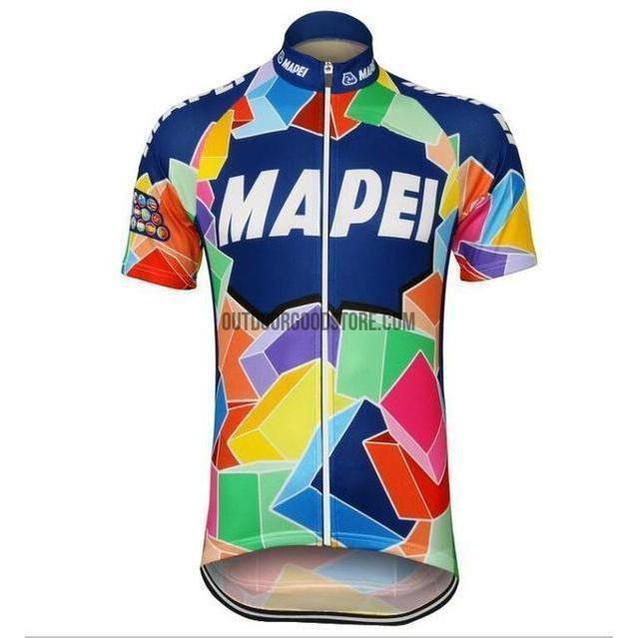 Mapei Retro Cycling Jersey – Outdoor Good Store