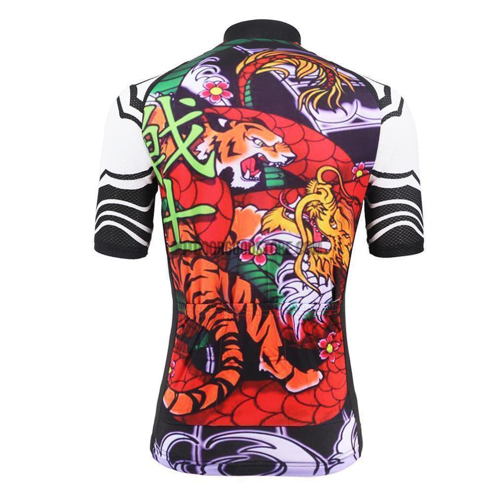 Traditional Japanese Samurai Warrior Ninja Cycling Jersey – Outdoor ...