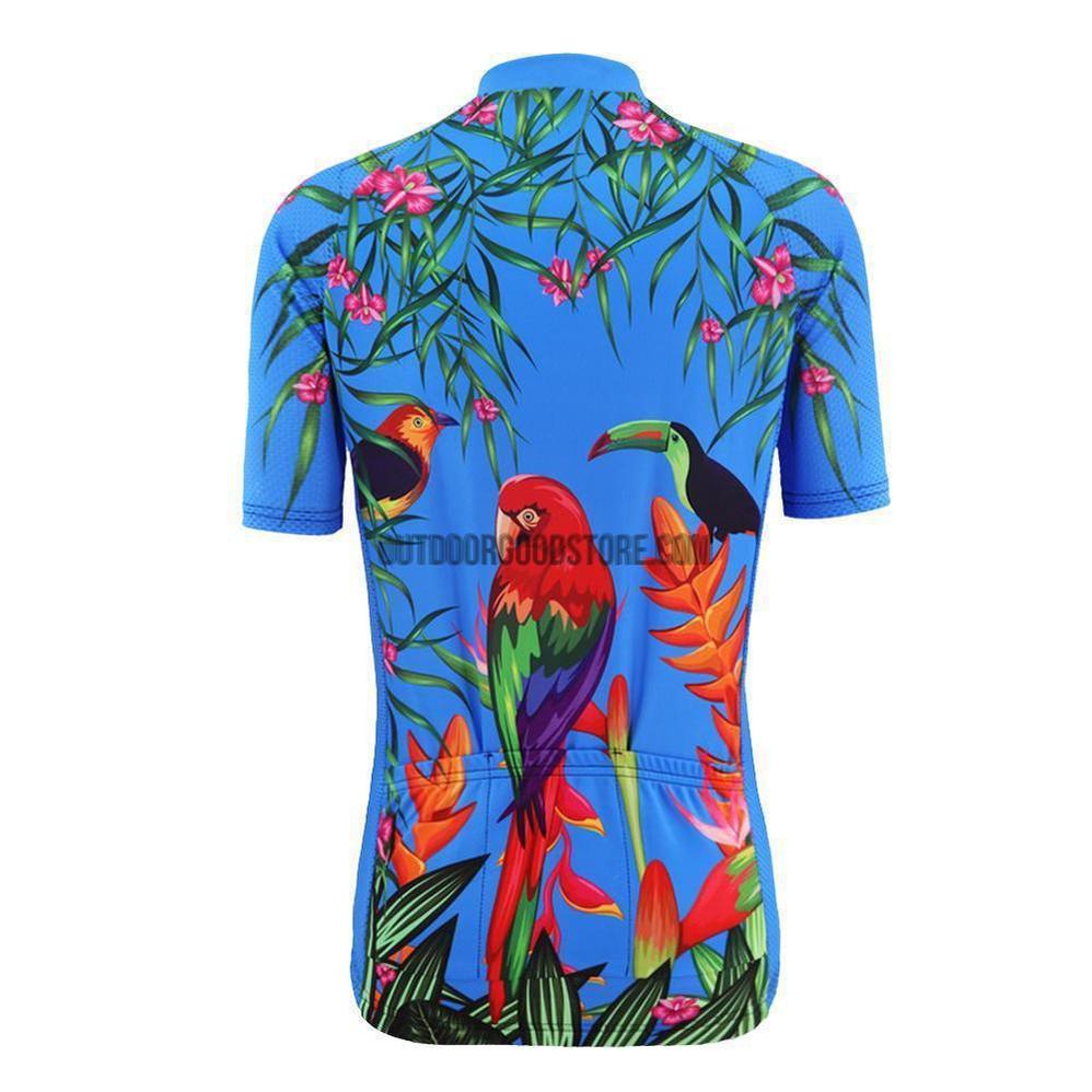 Tropical Birds Cockatiel Parakeet Toucan Cycling Jersey – Outdoor Good ...